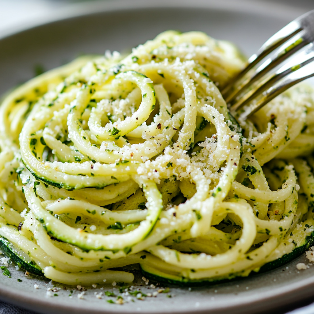 Low Carb Zucchini Pasta Recipe | Easy & Delicious Twist - Fresh Easy ...