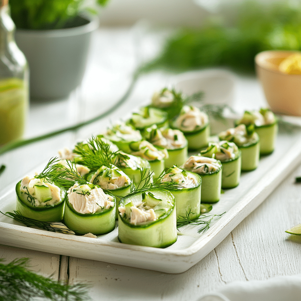 Chicken Salad Cucumber Rolls – 5 Fresh Ideas You’ll Love - Fresh Easy ...