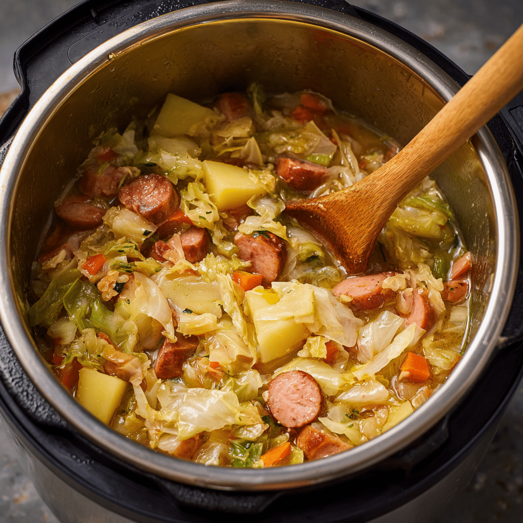 1 Irresistible Instant Pot Kielbasa Cabbage Soup You’ll Love - Fresh ...