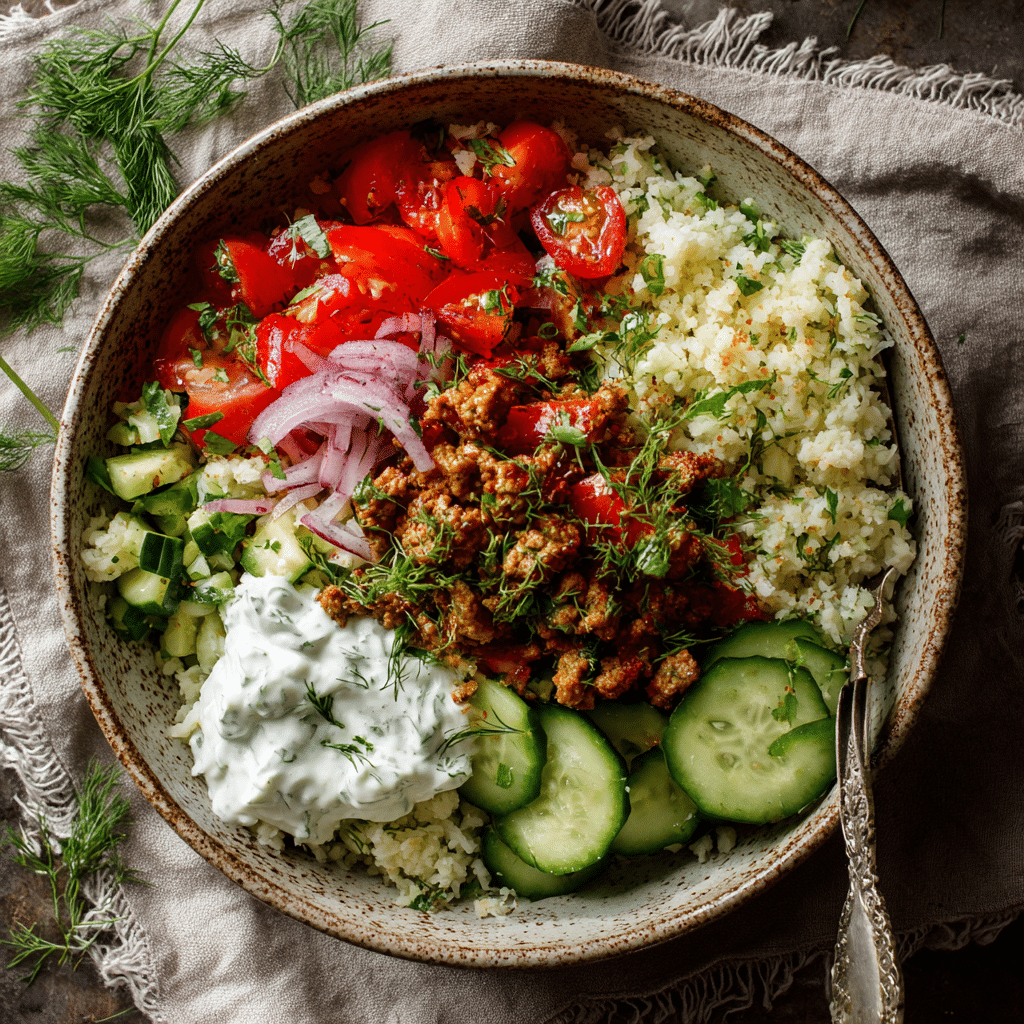 Low Carb Turkey Gyro Bowl – 5-Star Flavor with a Healthy Twist - Fresh ...