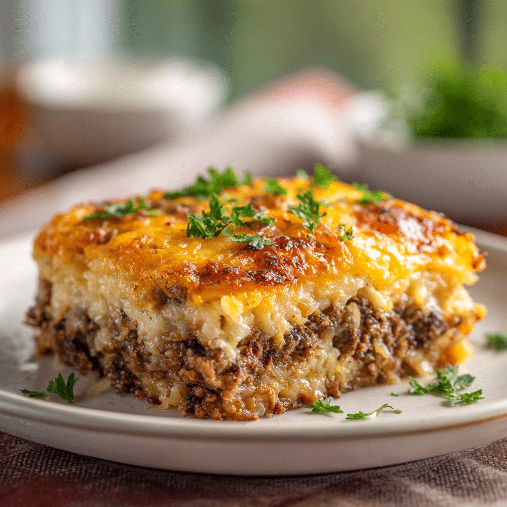 Ground Beef Hash Brown Casserole – 5-Star Comfort Recipe - Fresh Easy ...
