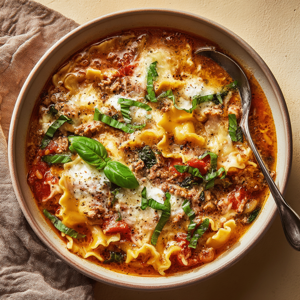 Lasagna Soup – The Ultimate 5-Step Comfort Recipe You’ll Love - Fresh ...