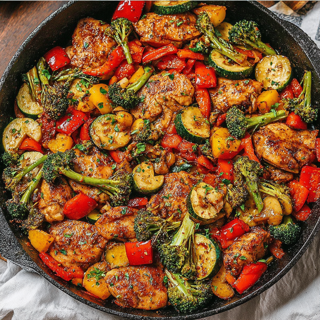 Sheet Pan Chicken Thighs – Terrific 1-Pan Feast for Busy Nights - Fresh ...